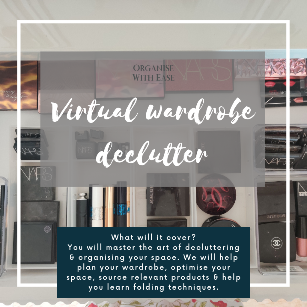 Virtual Declutter Session - Organise With Ease